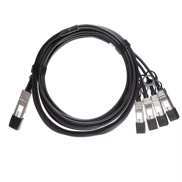 40G QSFP+ To 4X10g SFP+ DAC Breakout Cable - Hentek