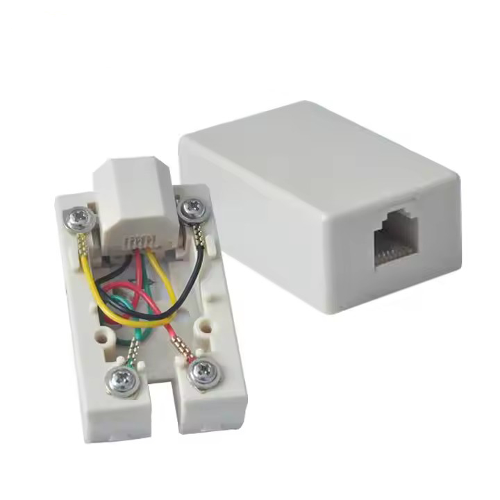RJ11 Single Port Surface Mount Box - Hentek