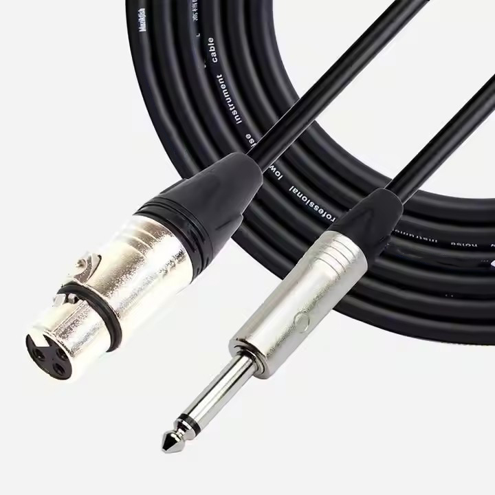 XLR low noise microphone cable for microphone - Hentek