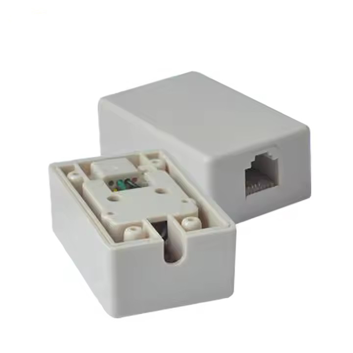 RJ11 Single Port Surface Mount Box - Hentek