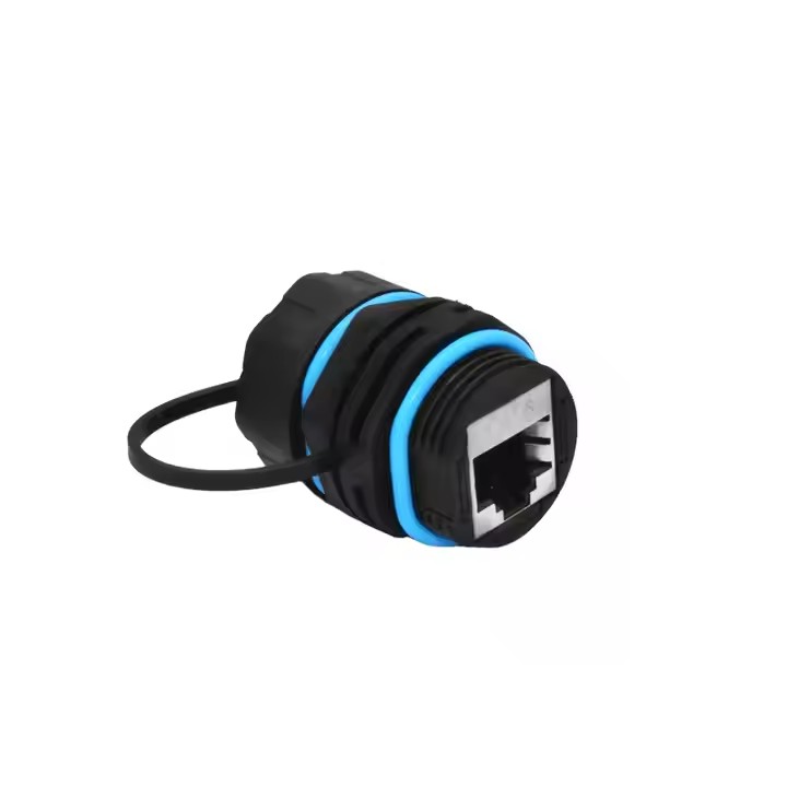 Panel Mount RJ45 connector adapters - Hentek