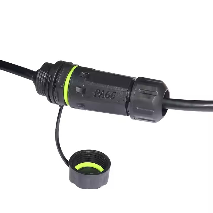 Ethernet Panel Mount Cable connector Waterproof CAT.6 UTP Cable ...