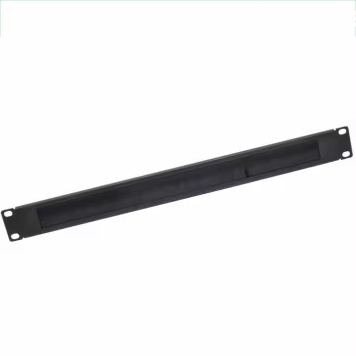 NETWORK 1U 19″ CABLE ORGANIZER WITH BRUSH STRIP – Hentek