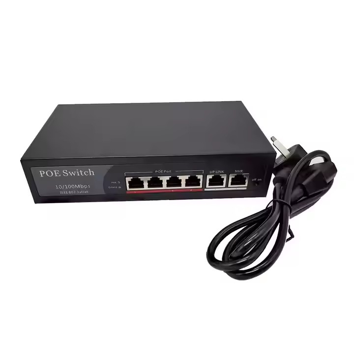 PoE Switch 6 ports - Hentek